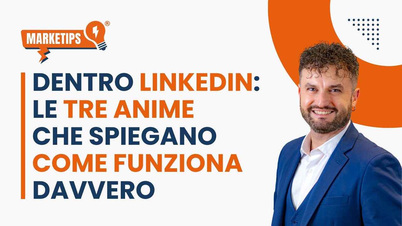 Dentro Linkedln: le tre anime che spiegano come funziona davvero - YouTube