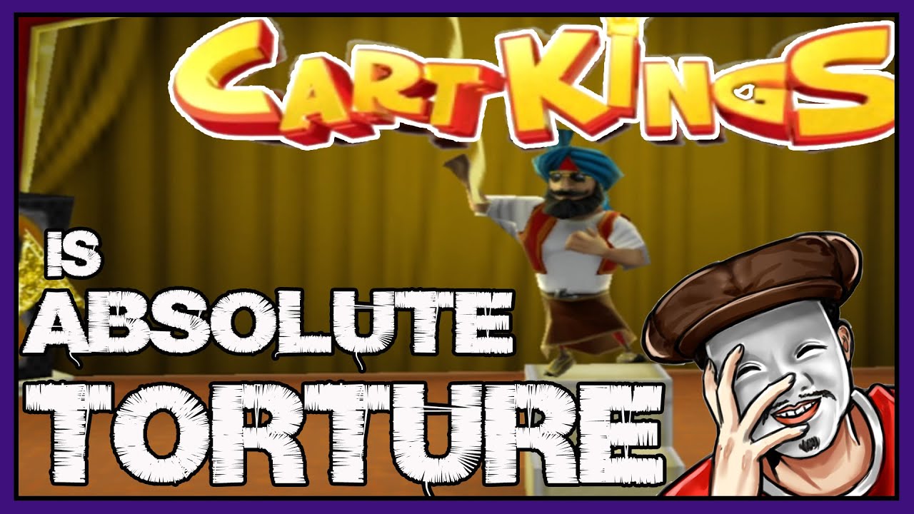 Playing Cart Kings for PS2 is TORTURE - YouTube