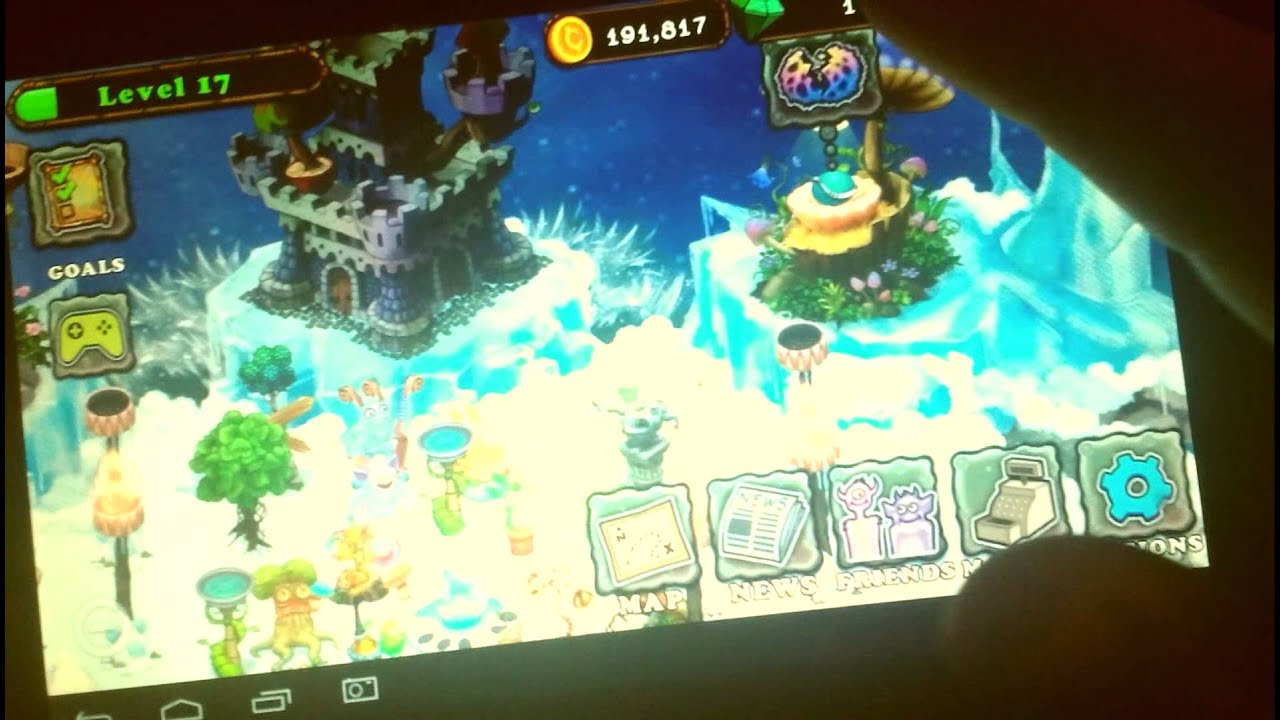 How-to make a ghast on y singing monsters - YouTube