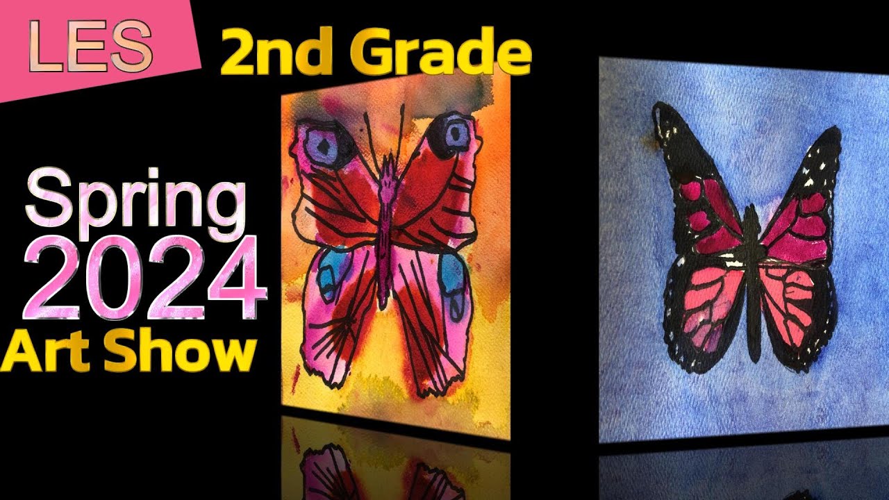 LTA Spring 2024 2nd Grade Art Show Scientific Illustrations - YouTube