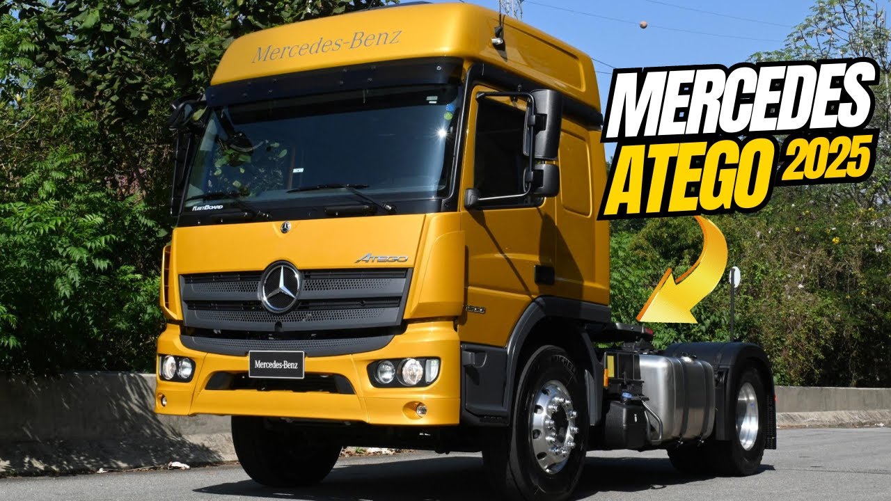 LANÇAMENTO: Mercedes-Benz Atego 1933 4x2 e 3133 6x4 | Conheça os NOVOS ...