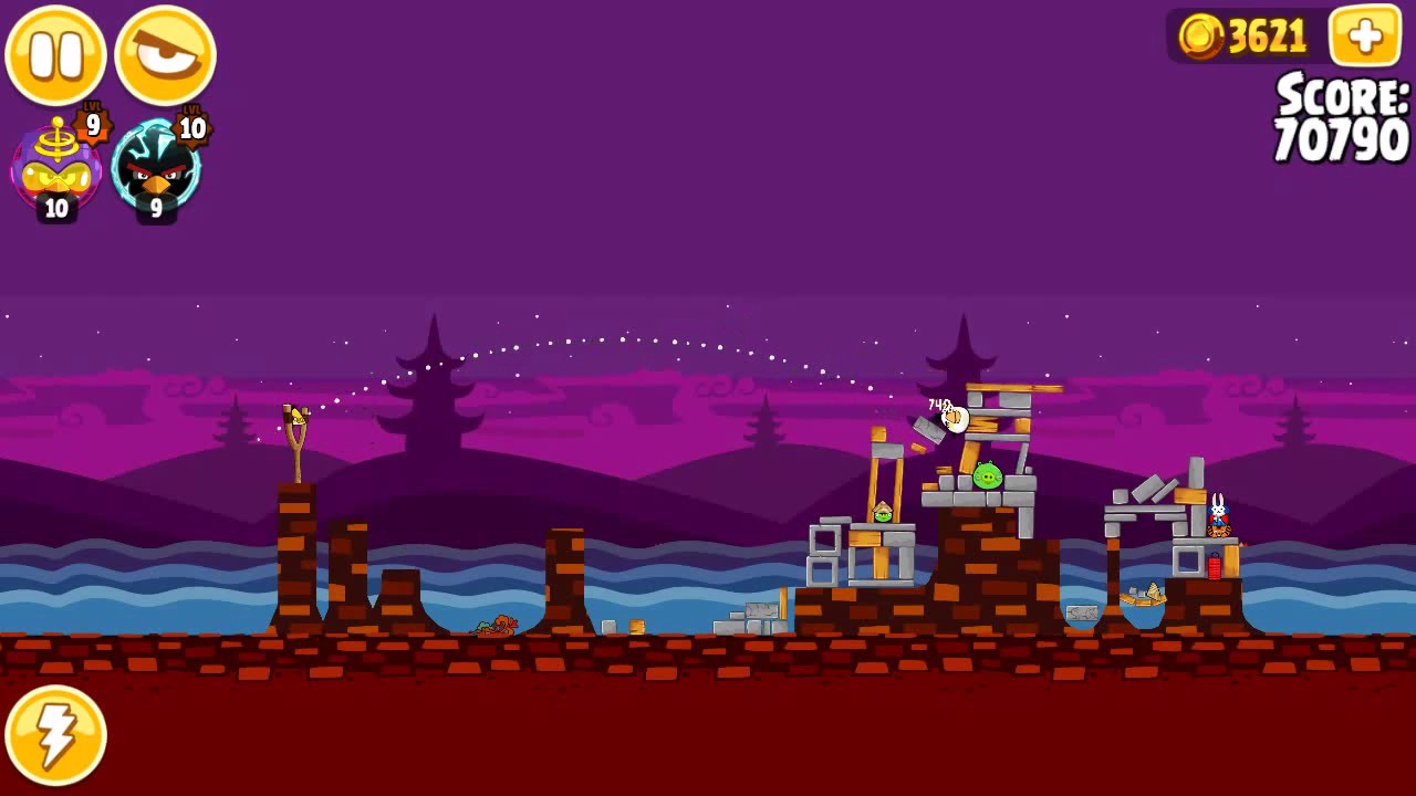 Angry Birds Seasons, Moon Festival, 2-11, 96120 - YouTube