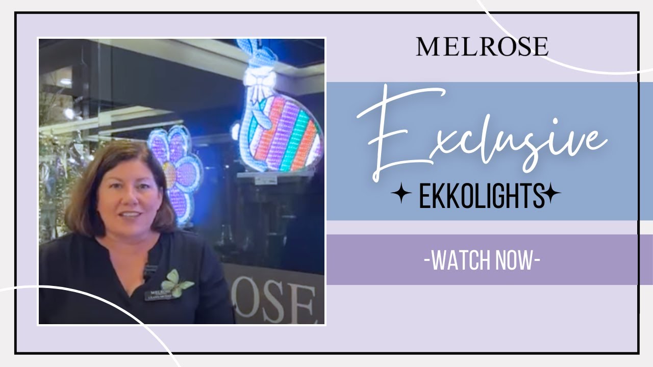 Ekko Infinity Lights are Exclusive with Melrose International - YouTube