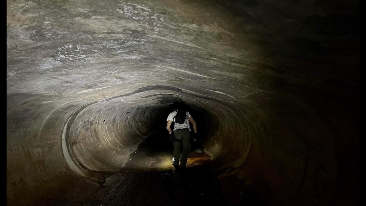 Big drain Exploring (Pillars of Hercules) - YouTube