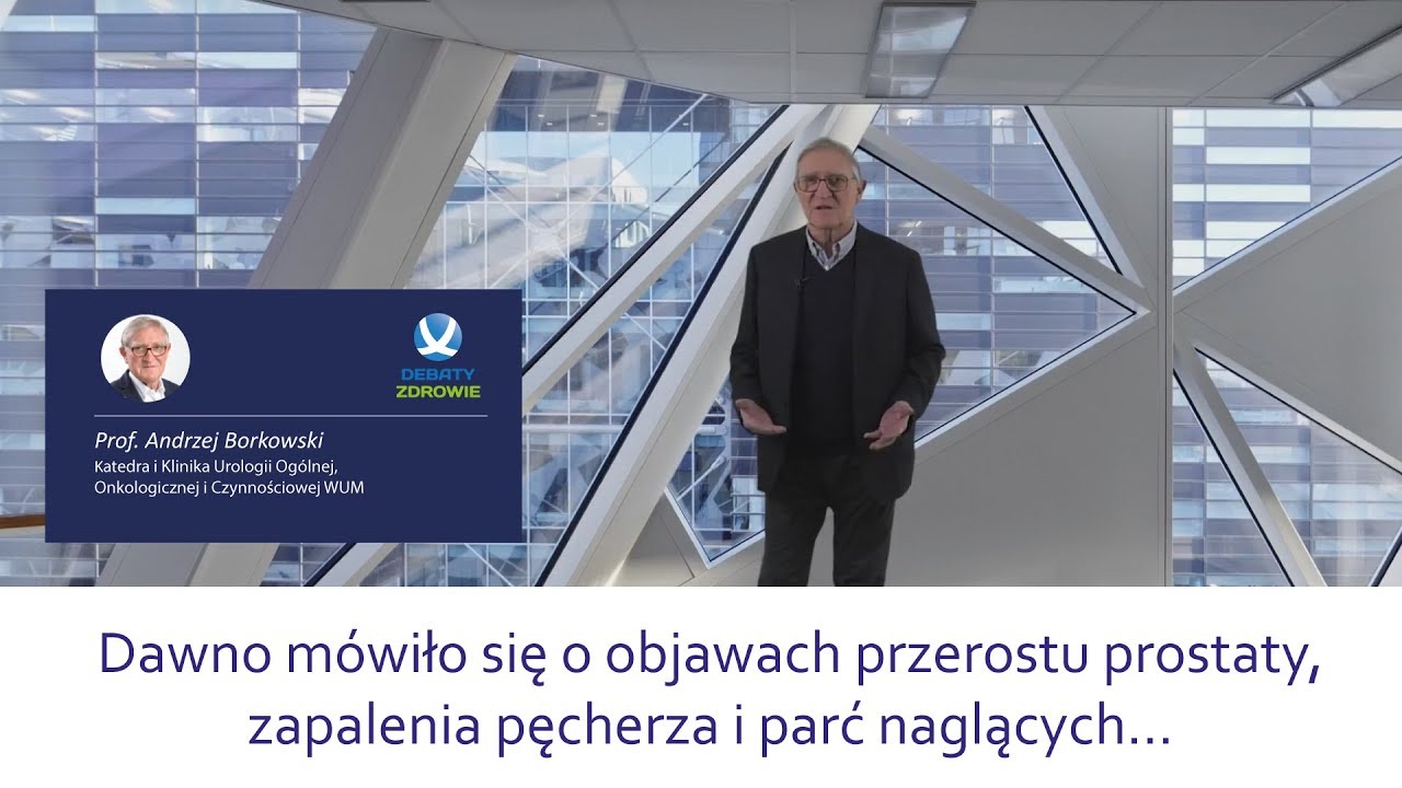 Debaty LUTS i onkoLUTS - 2018 - Prof. Andrzej Borkowski - YouTube