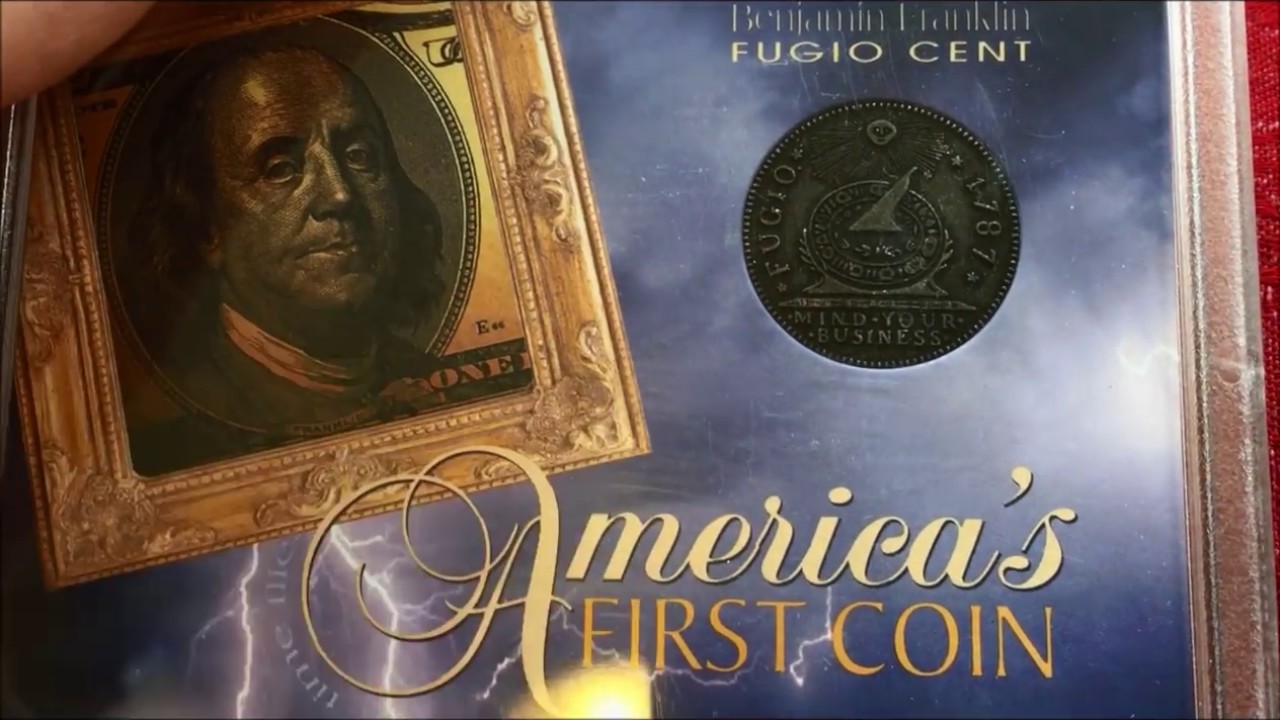 THE FIRST COIN MINTED BY BEN FRANKLIN FUGIO REPLICA - YouTube