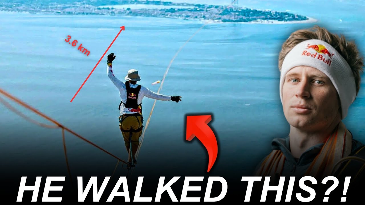 This INSANE Slacklining Record Will NEVER Be Broken! - YouTube
