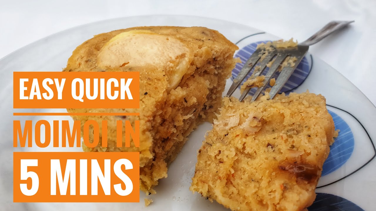 Quick Easy Moin Moin Recipe - YouTube