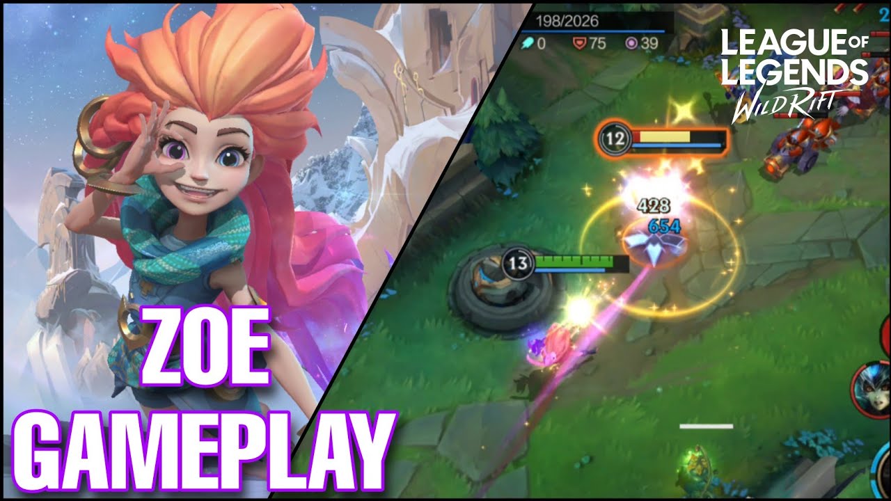 ¡EL VERDADERO BURST DAMAGE ESTÁ AQUÍ! 😱 ZOE FULL GAMEPLAY EN WILD RIFT ...
