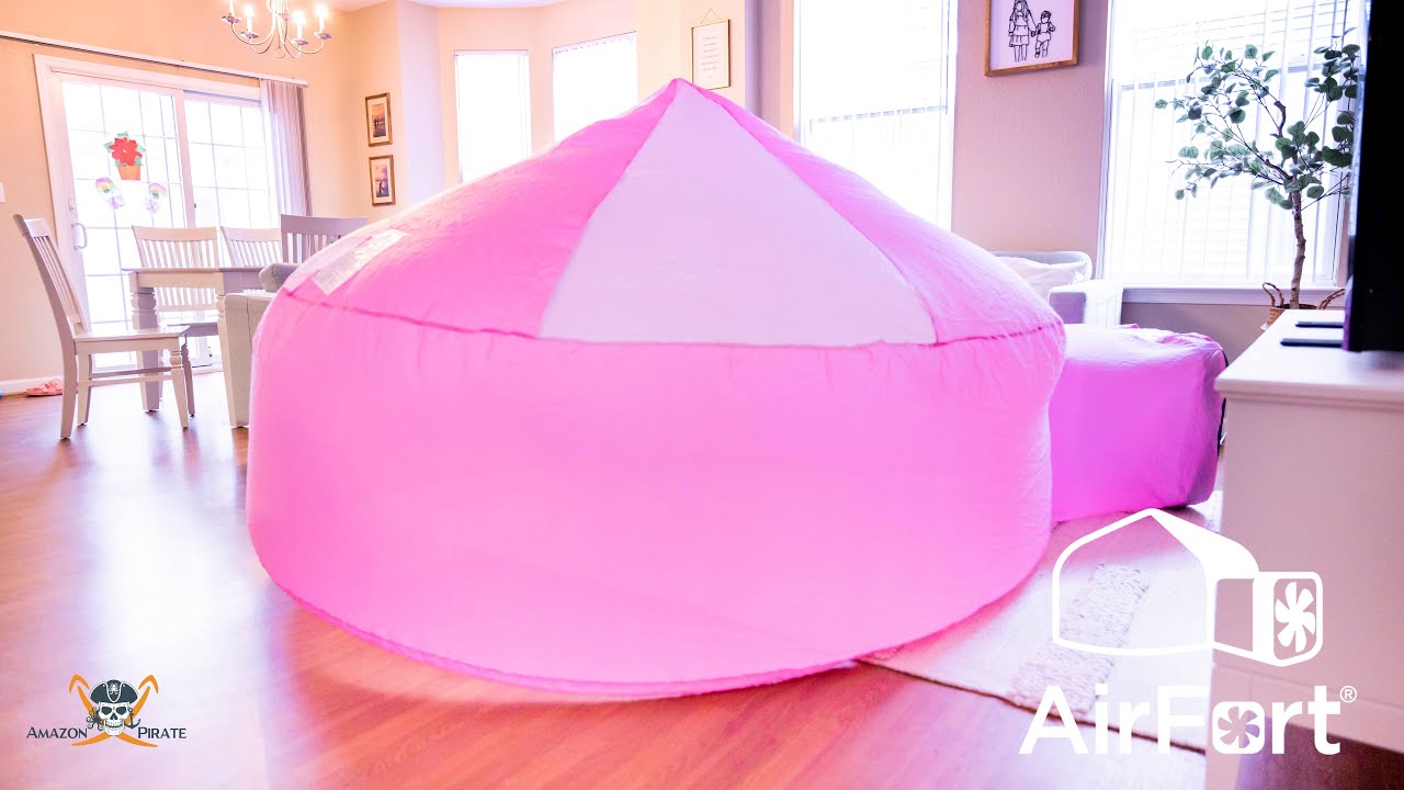 The AirFort: The Ultimate Inflatable Kids' Tent Adventure! - YouTube