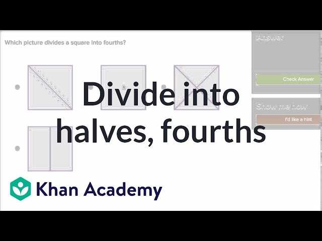 Square Divided Into Half The Golden Number And The Fibonacci Series In