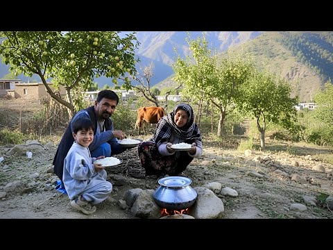 A Beautiful Village Tradition: Milk Rice in the Mountains | Rural Village Life