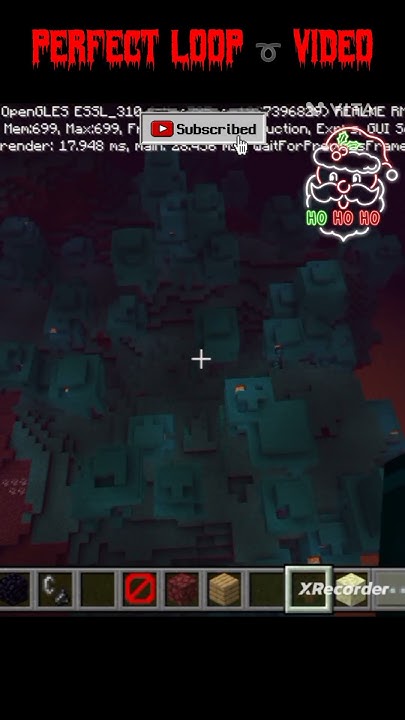 Perfect Loop video that exists in Minecraft with all three dimensions ...