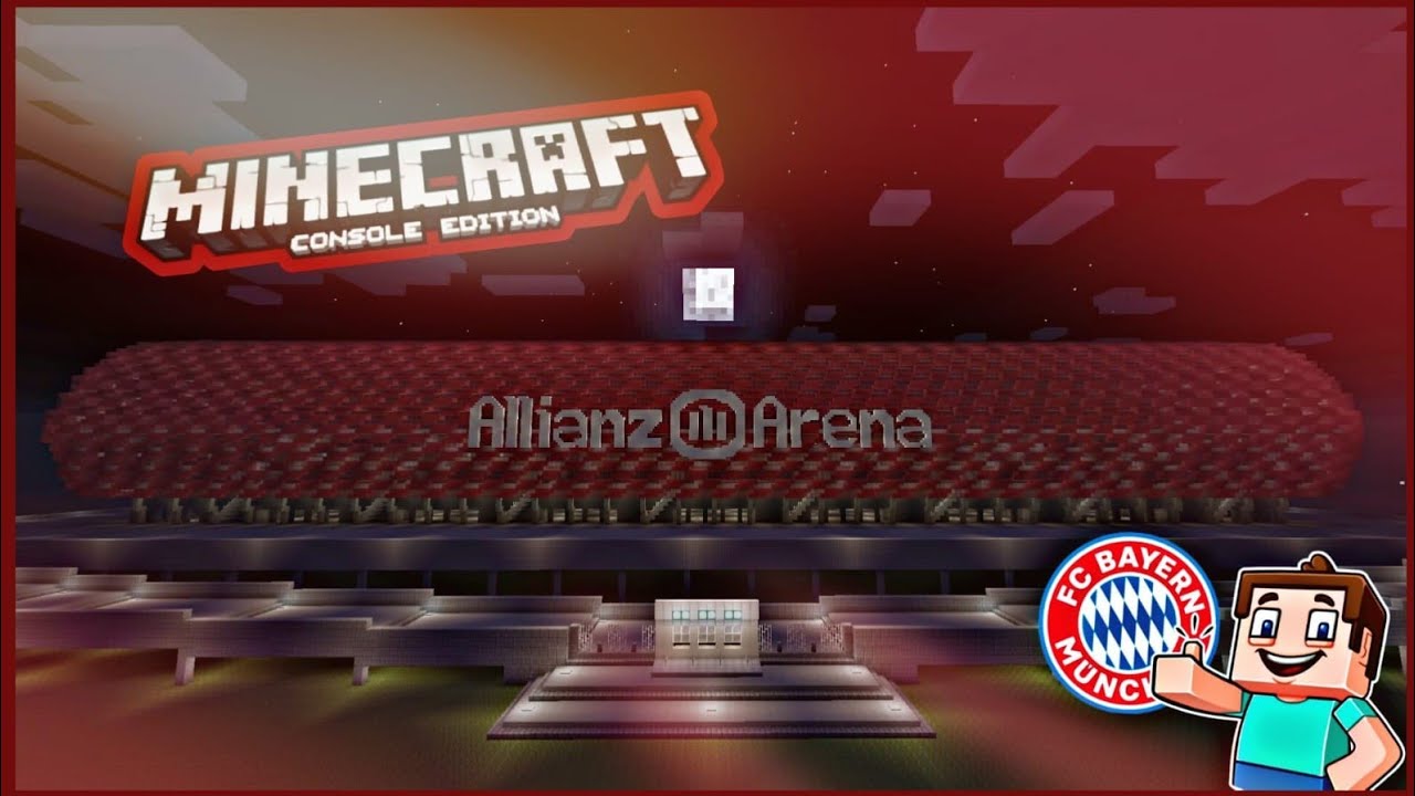Minecraft Allianz Arena (Fc Bayern München) - YouTube