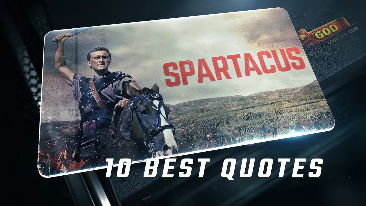 Spartacus 1960 | 10 Best Quotes - YouTube