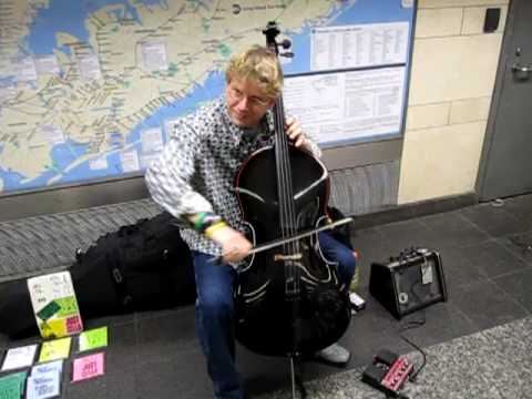 Sean Grissom Playing Electric Cello - YouTube