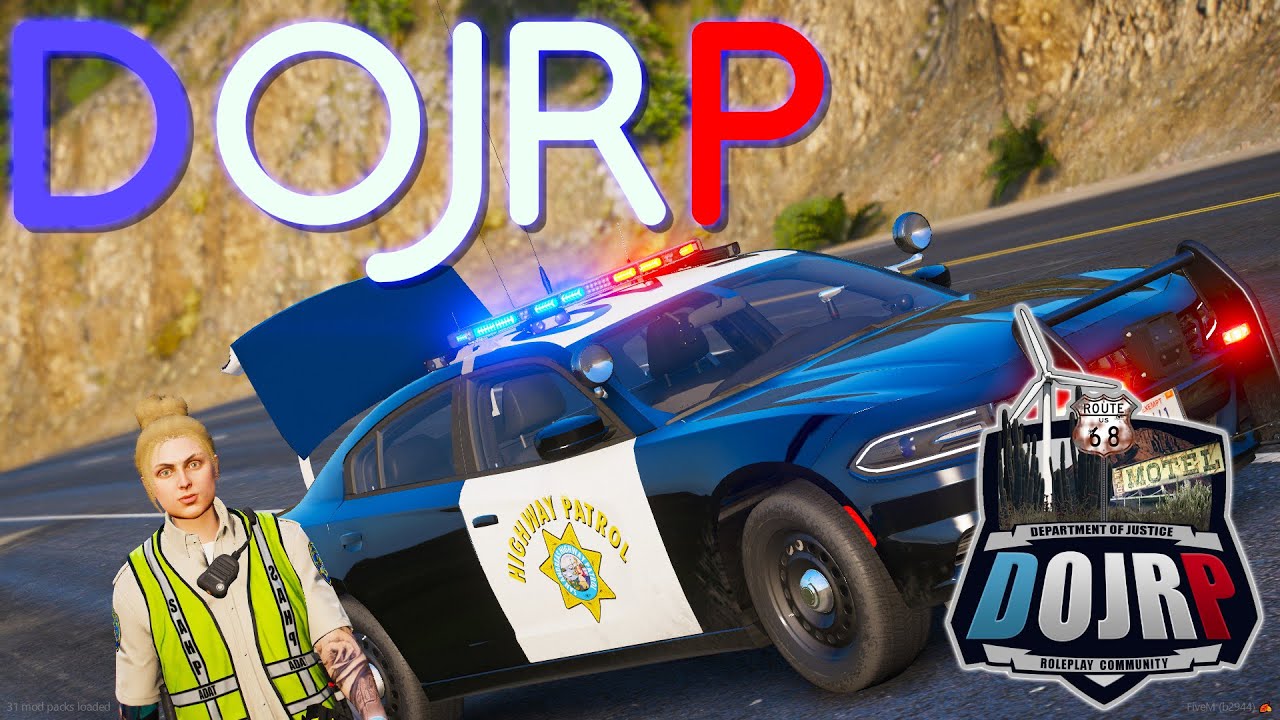 I Rolled My Squad Car Again | DOJRP - YouTube