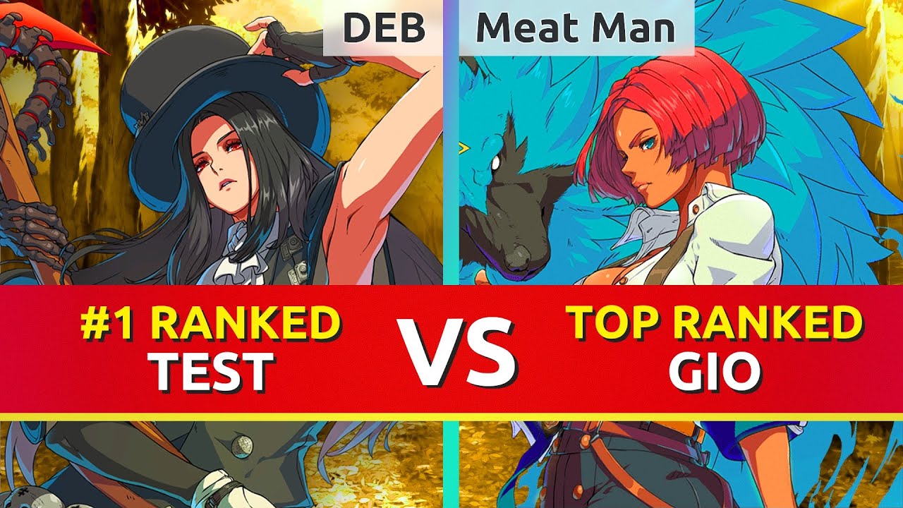 GGST DEB (#1 Ranked Testament) vs Meat Man (TOP Ranked Giovanna ...