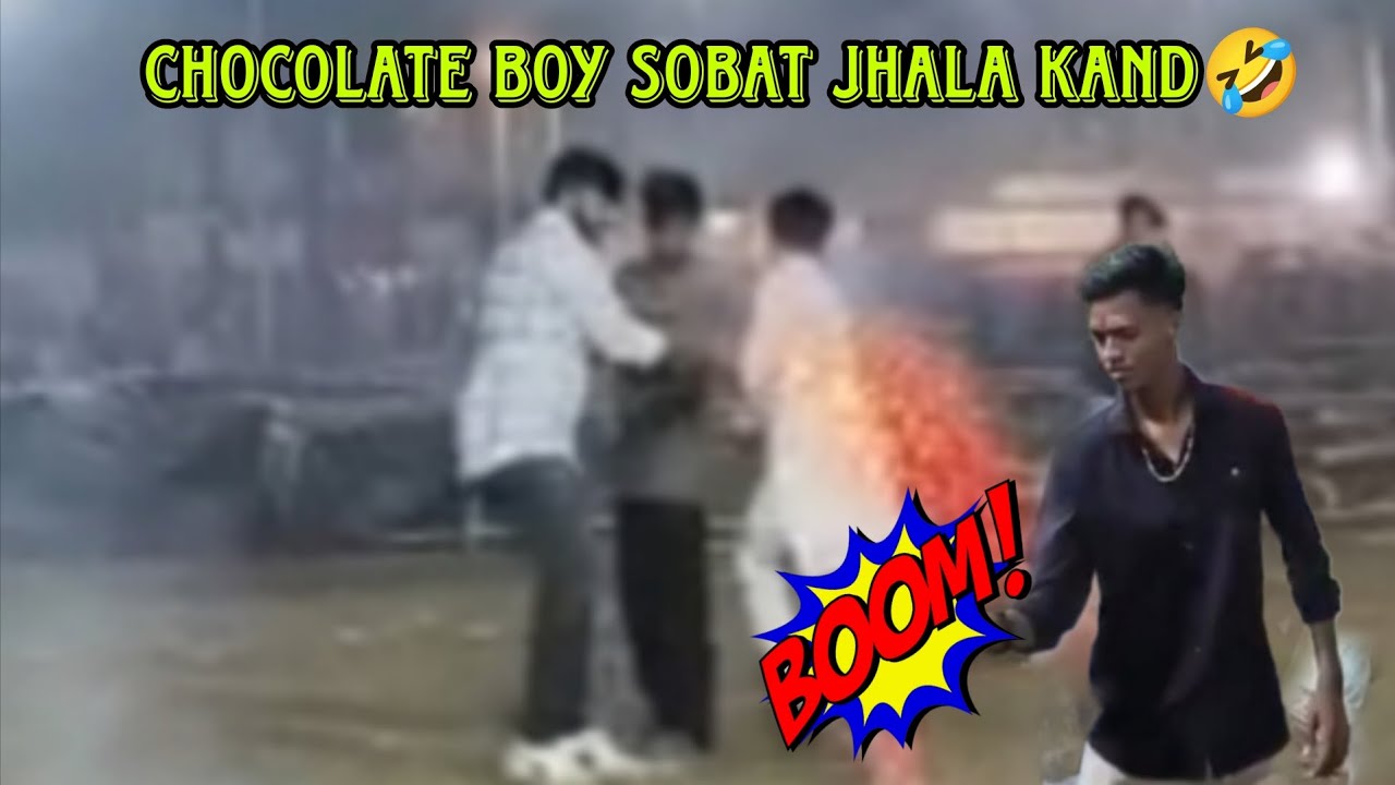 Chocolate boy sobat jhala kand 🤣 diwali 2k25 ️ #vlog03 - YouTube