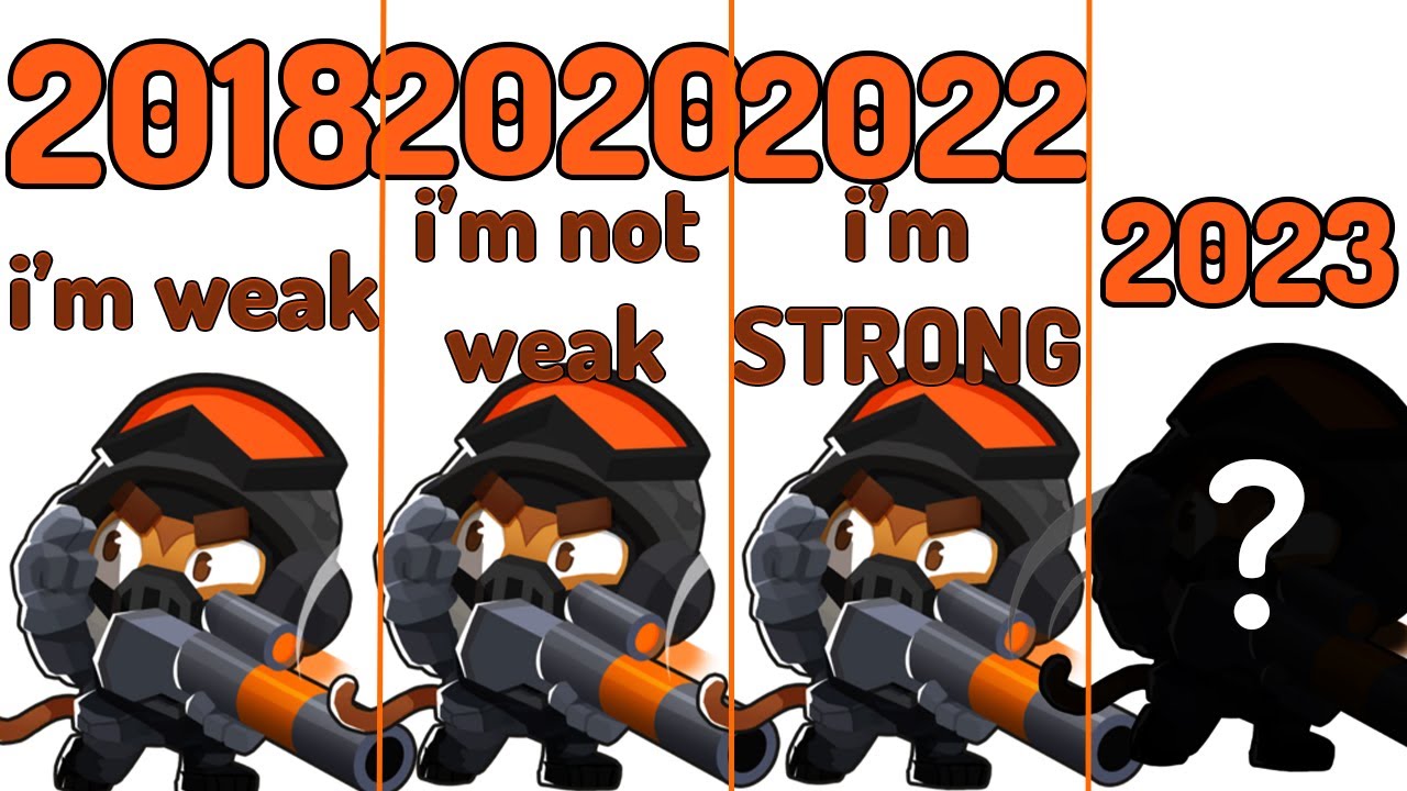 Evolution Of The Elite Defender In a Nutshell (Bloons TD 6) - YouTube