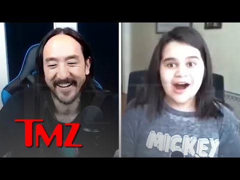 Steve Aoki Gifts Sick Preteen DJ Equipment in Awesome Zoom Call | TMZ