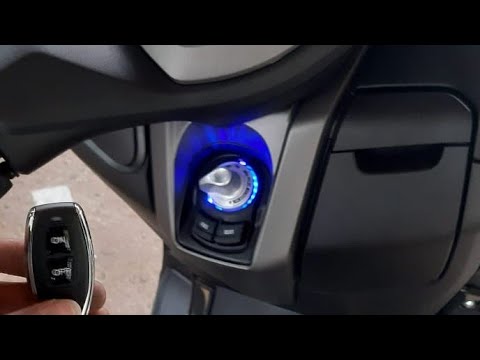 proses pemasangan keyless yamaha nmax paket hemat - YouTube