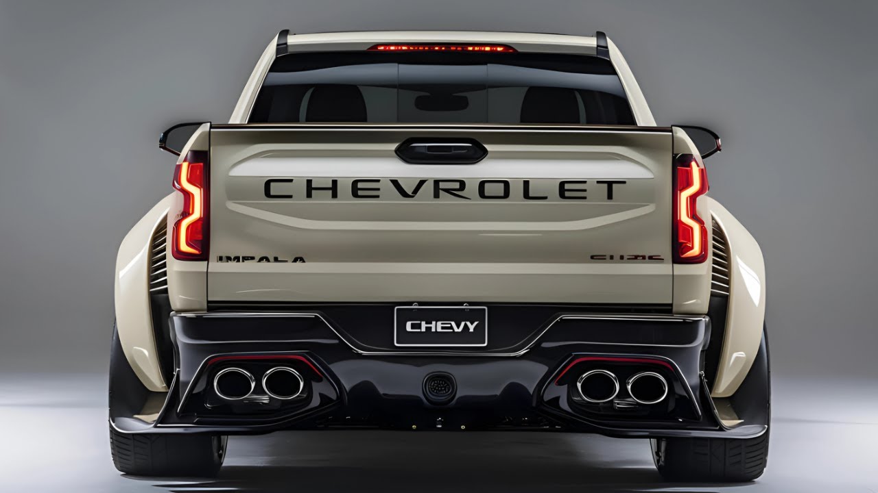 2025 Chevy Impala Pickup: A Truck So Good It Feels Like a Luxury Sedan ...
