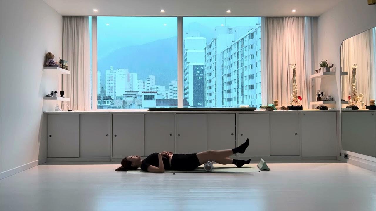 [SNPE 100일 챌린지 31일차] 골반 엉덩이 허벅지 종아리 근막이완 - YouTube