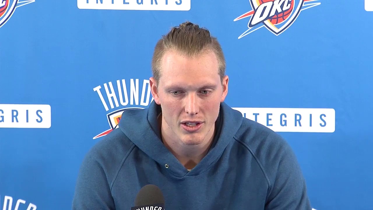 Thunder: Kyle Singler on team leadership (2017-04-26) - YouTube