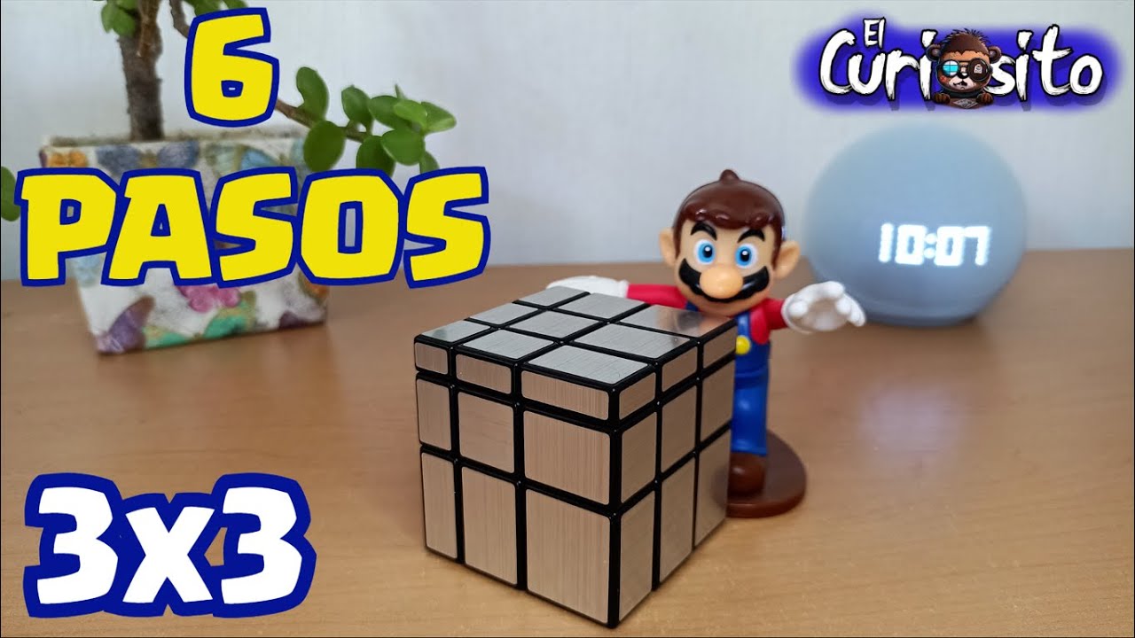 CUBO MIRROR 3x3 en 6 PASOS (Principiantes) | Tutorial - YouTube