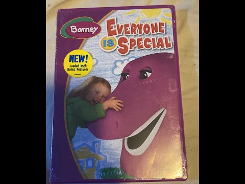Barney Everyone is Special 2005 DVD (1st Print)