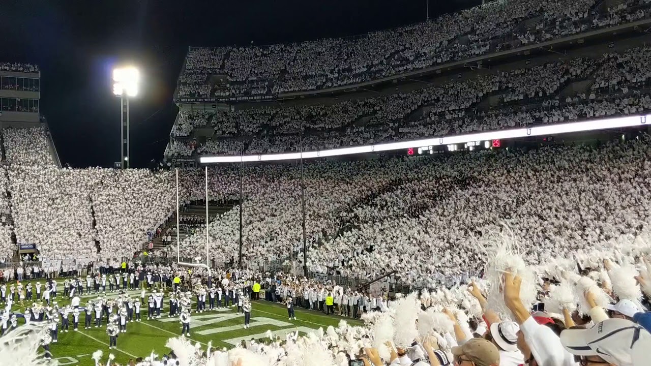 Penn State PSU 2018 Vs Ohio State Whiteout - YouTube