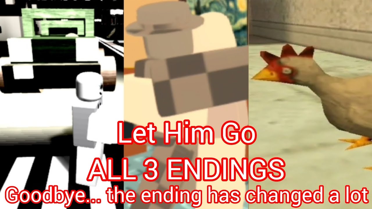 Let Him Go. - ALL 3 ENDINGS - Full Walkthrough | Roblox - YouTube