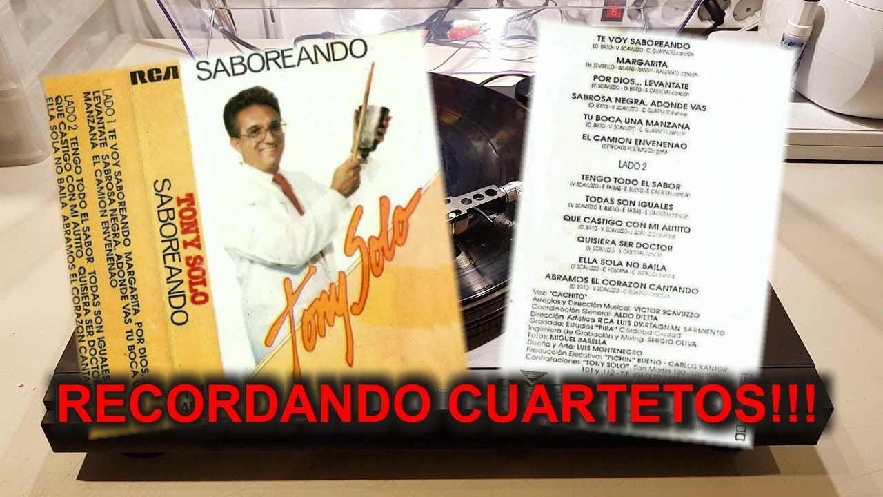Tony Solo "Saboreando" Año 1988 - YouTube