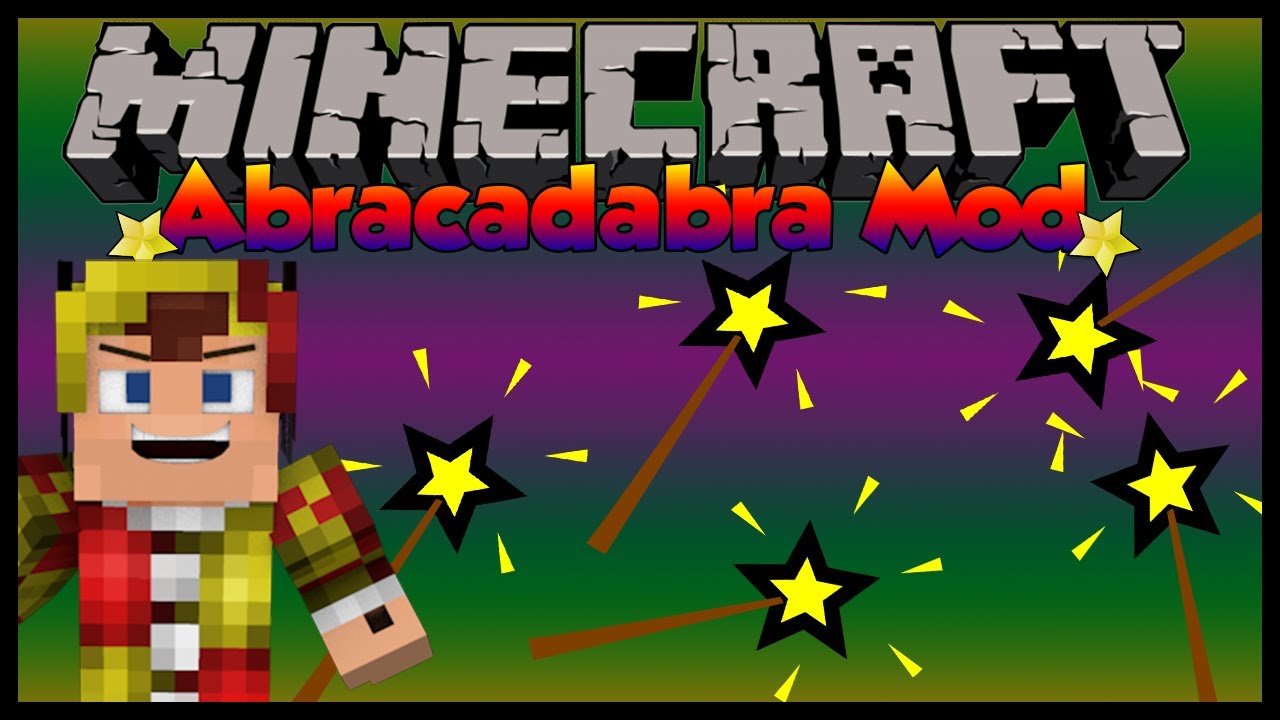 Minecraft Mod Showcase: Abracadabra - YouTube