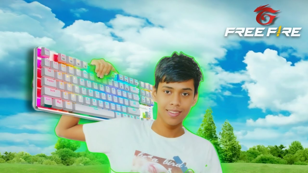 FIRST GAMEPLAY WITH KEYBOARD AND MOUSE !!! (FREE FIRE) - YouTube