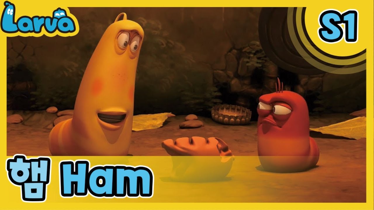 LARVA S01 | 라바 시즌 1 | Episode | 013_햄(Ham) | 케이블_BOX - YouTube