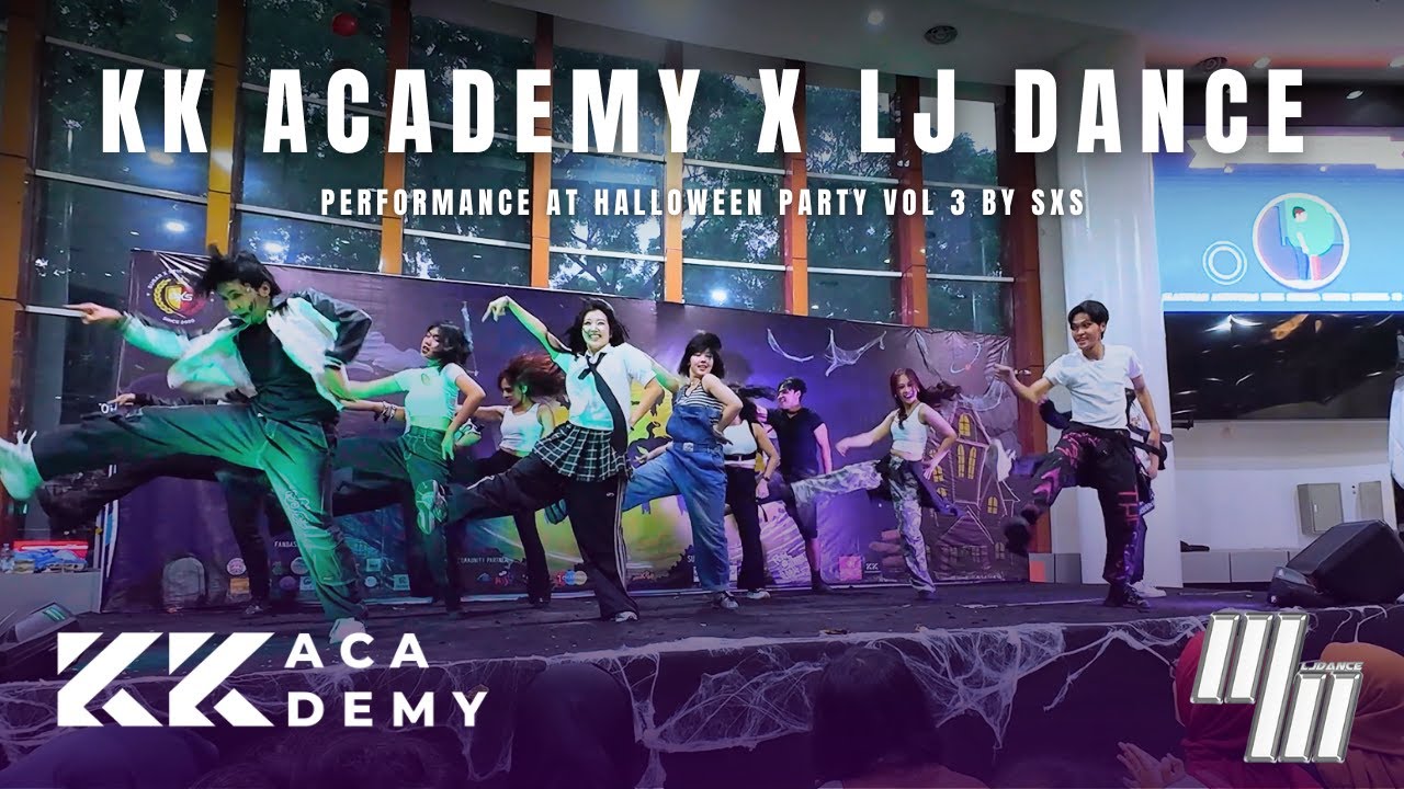 KK ACADEMY x LJ DANCE Guest Star Performance at KPOP HALLOWEEN PARTY ...