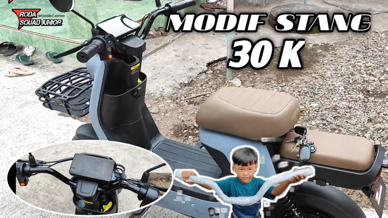 MODIF SEPEDA LISTRIK EXOTIC X_630 STIR PENDEK..? KECE ABIS..!!! - YouTube