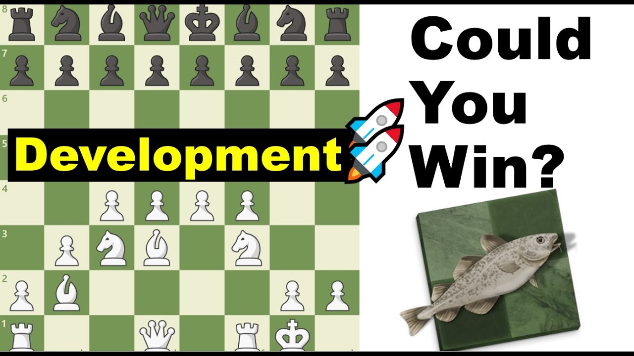 Playing Stockfish with a HUGE lead in Development - YouTube