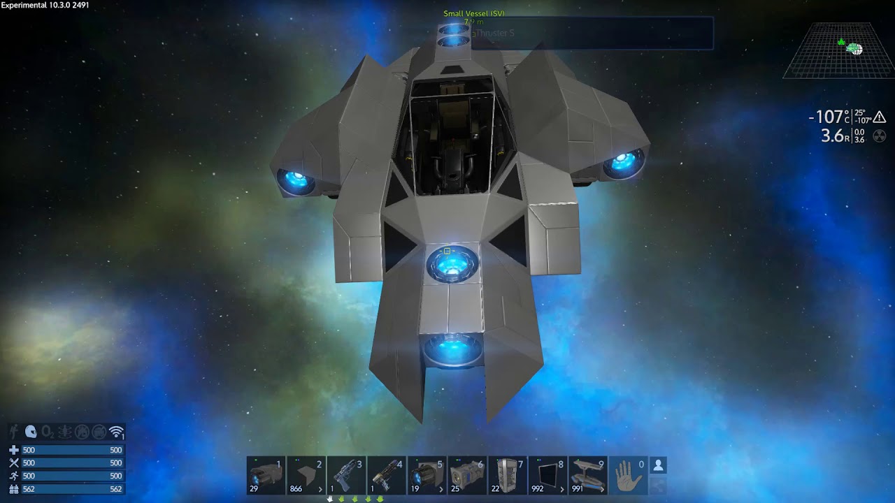 UltraLight Fighter Empyrion Galactic Survival Alpha 10 - YouTube