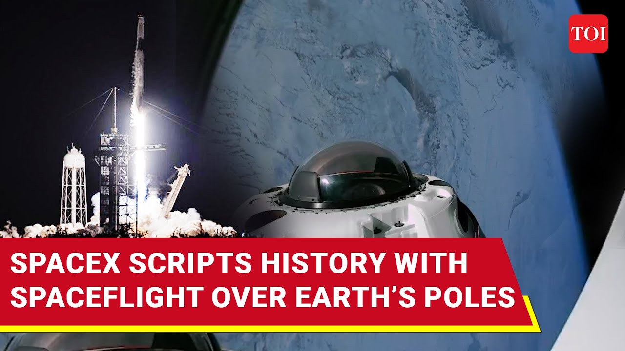 Moment SpaceX Scripted History With Launch Of First Human Spaceflight ...