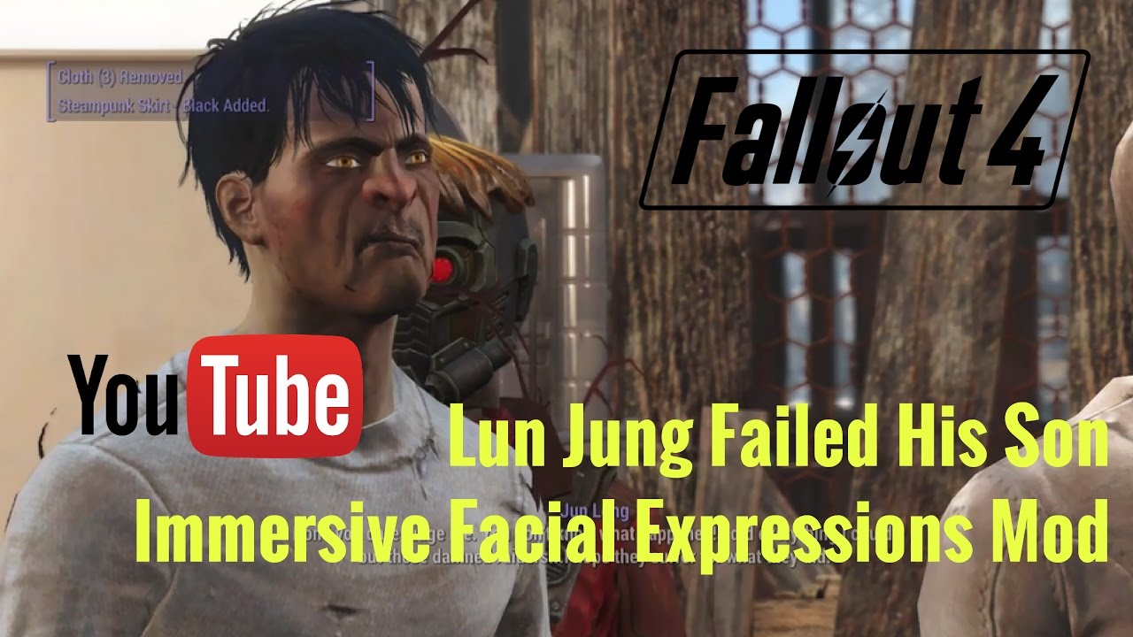 Fallout 4: Immersive Face Animations Mod - YouTube