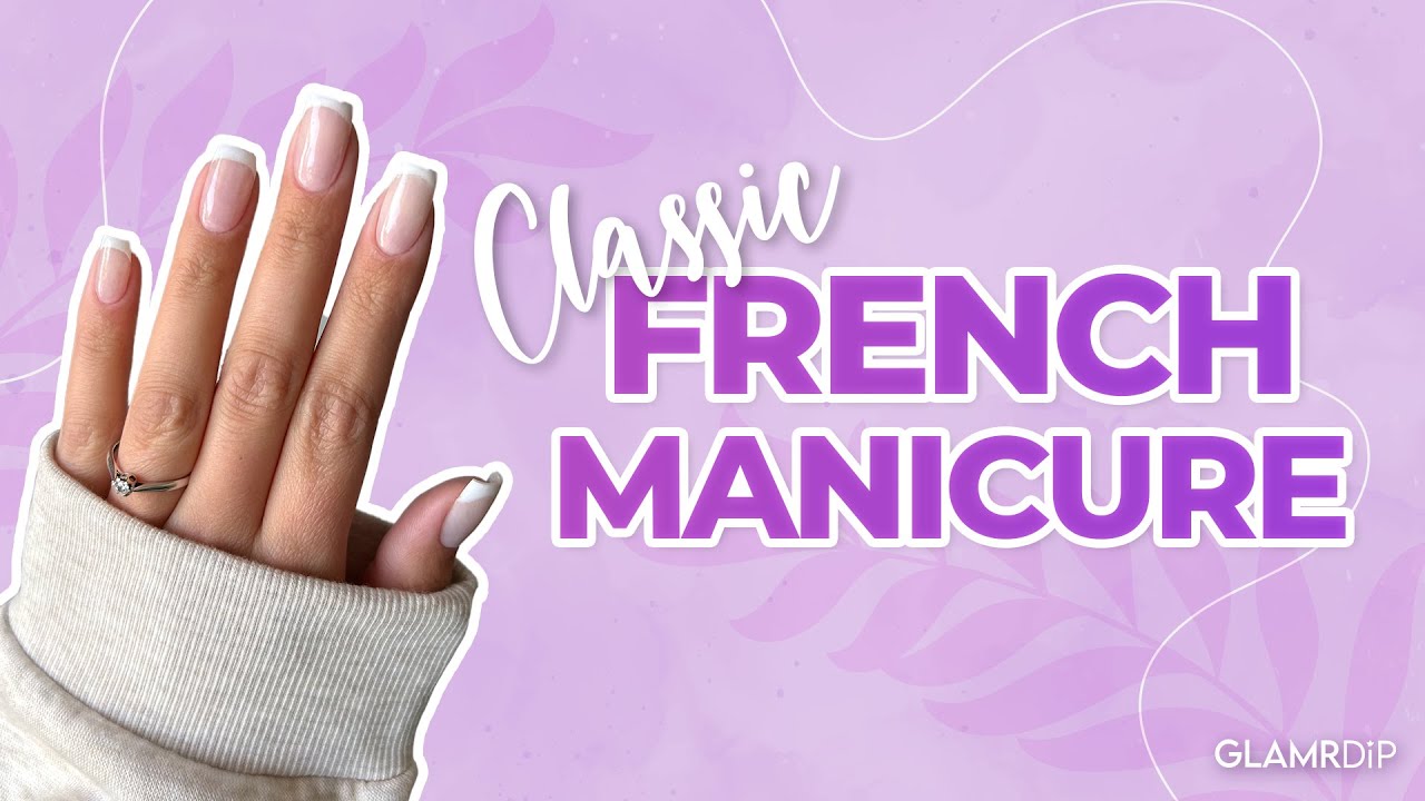DIY French Manicure at Home: Step-by-Step Application Guide - YouTube