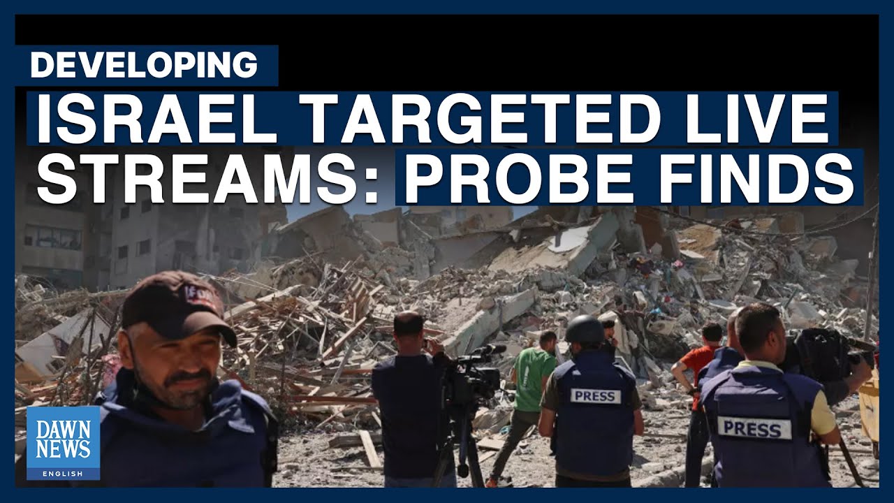 Israel Targeted Live Streams That Could Be Used As Evidence: Probe ...