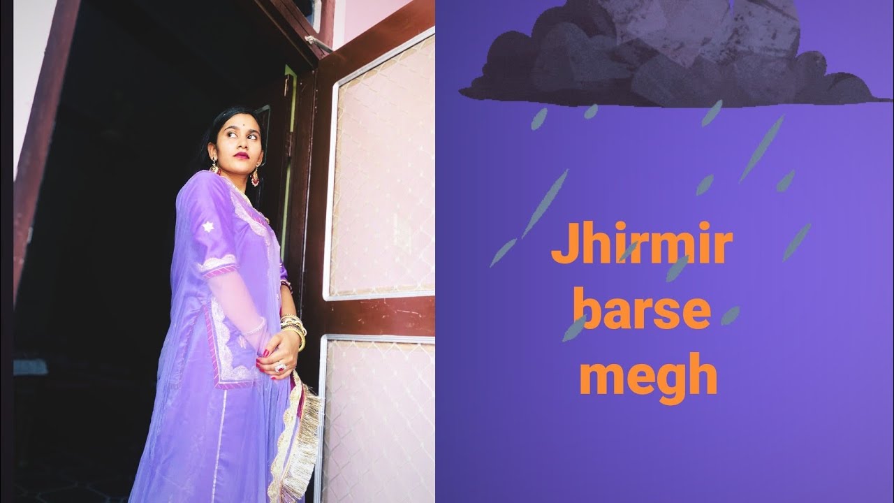 jhirmir barse megh ||song by swaroop Khan & Asees kaur ||easy steps ...