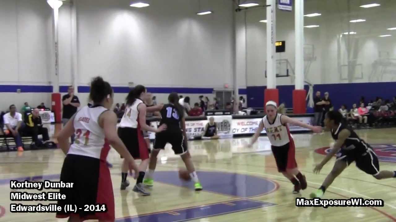 Tennessee commit Kortney Dunbar Midwest Elite HIGHLIGHTS @ MWRR Spring ...