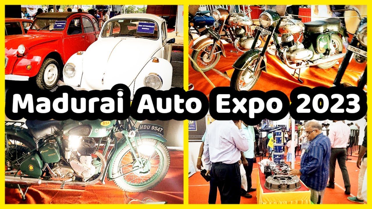 Madurai Tamukkam Exhibition 2023| Automobile Expo 2023|vintage cars and ...
