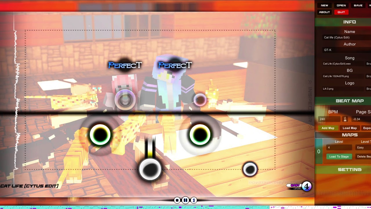 [Cytunity] Cat Life Easy[4] [Click Sound] - YouTube