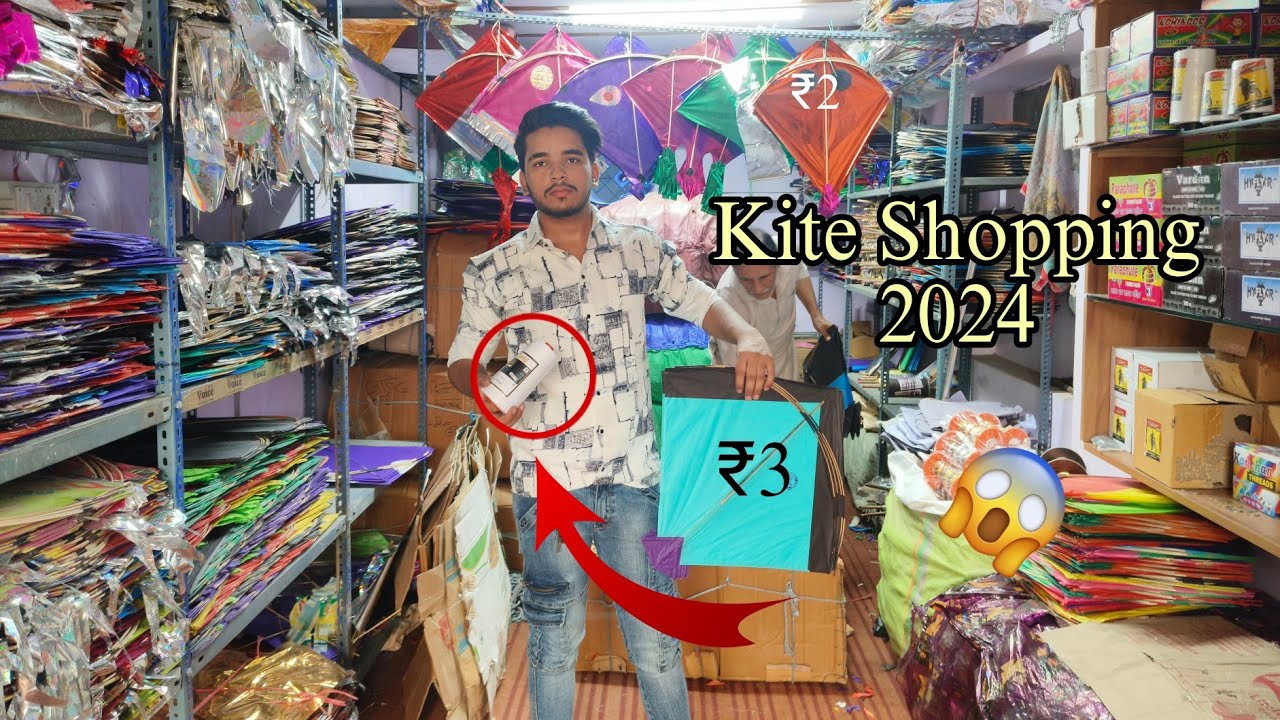 Cheapest Kite Market In Delhi | Buying Kite From Kite Shop 2024 | - YouTube